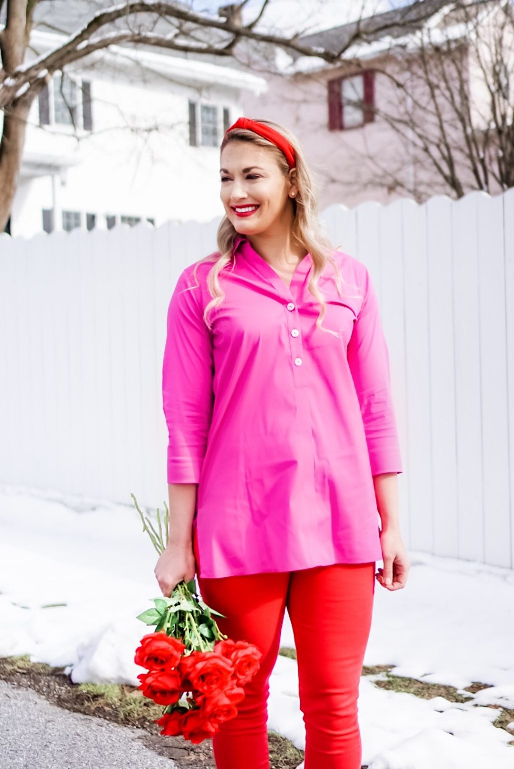 A Classic Valentine's Day Look with Foxcroft - Style Her Strong